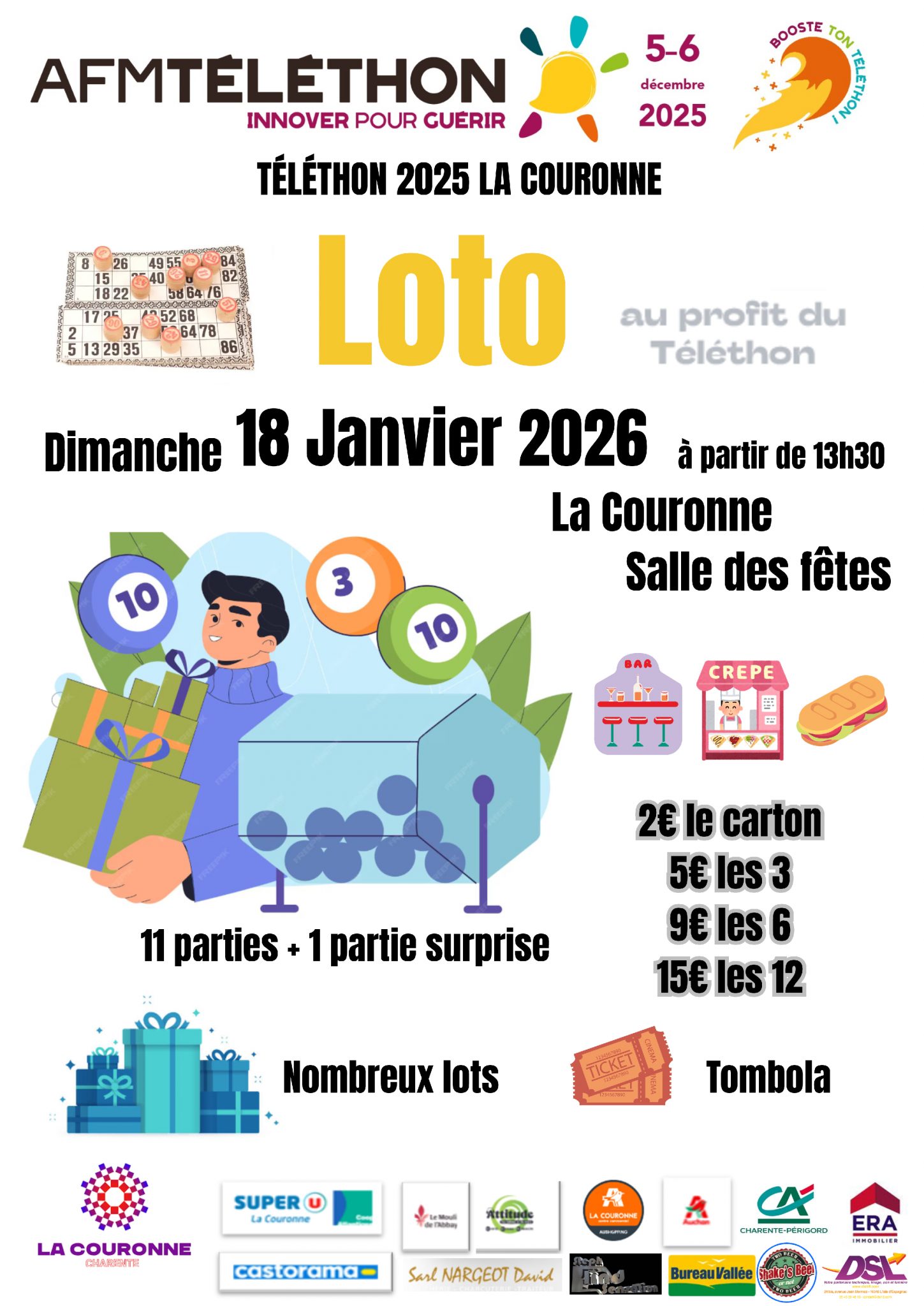 En ce début d’année 2026, les évènements au profit du téléthon La ...